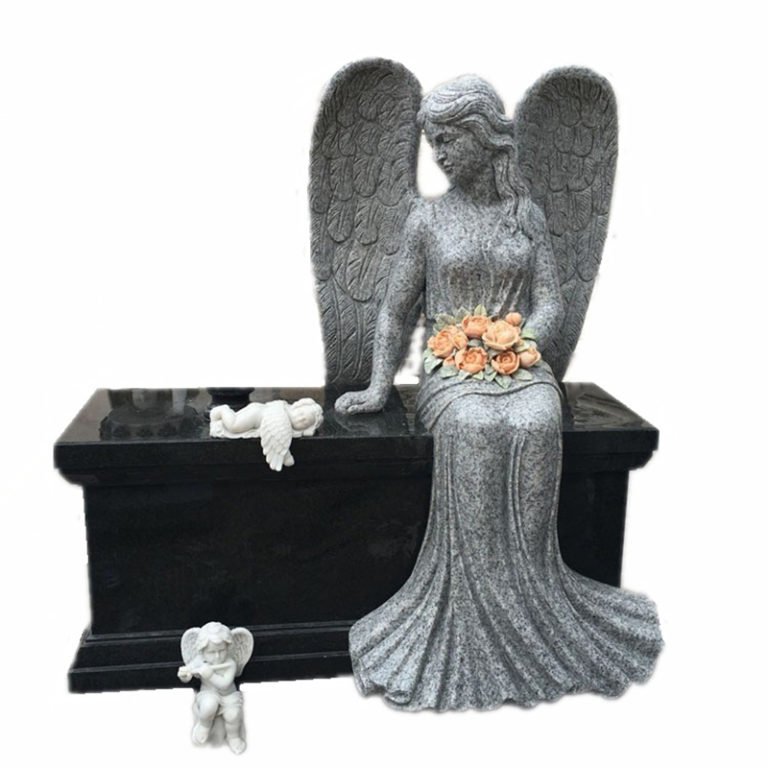 Angel Monuments- Granite Angel Monuments for Cemetery Grave