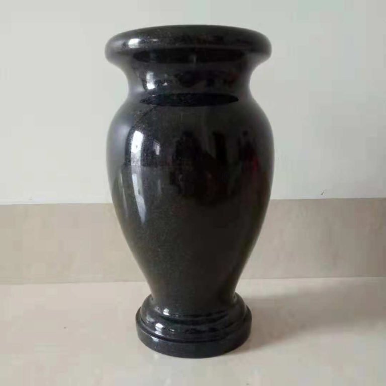 Granite Memorial Vases, Headstones Grave Vases for Cemetery in Granite